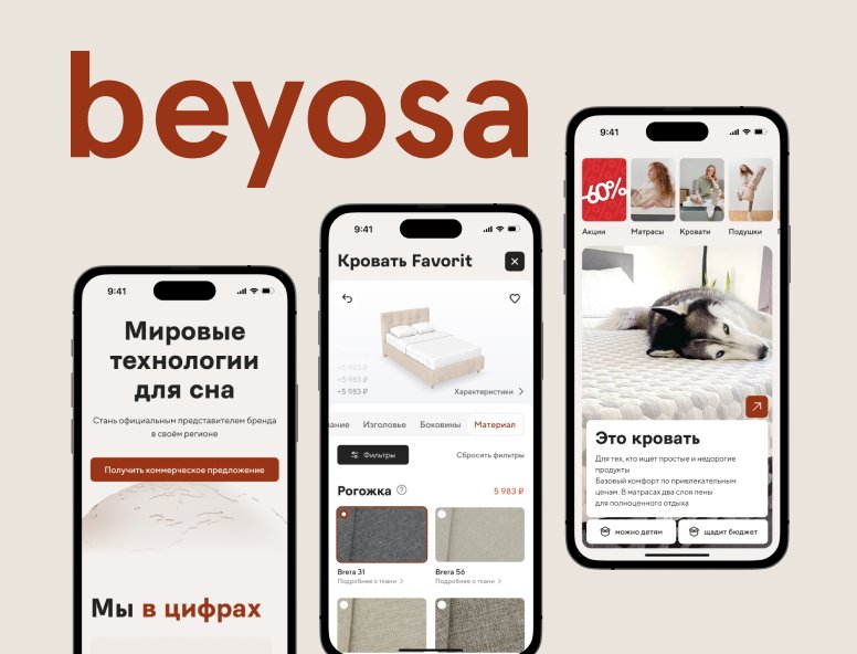 Интернет-магазин beyosa — новый бренд товаров для сна от Askona – кейс nopreset